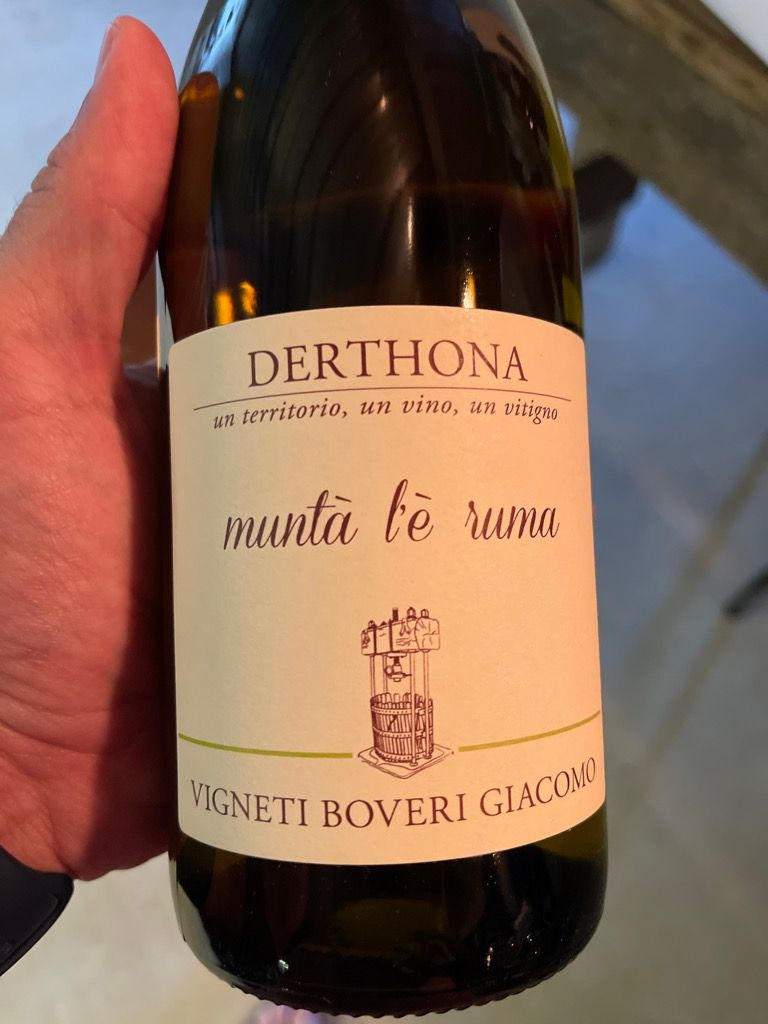 2020 Giacomo Boveri Derthona Muntà l'é ruma, Italy, Piedmont, Colli ...