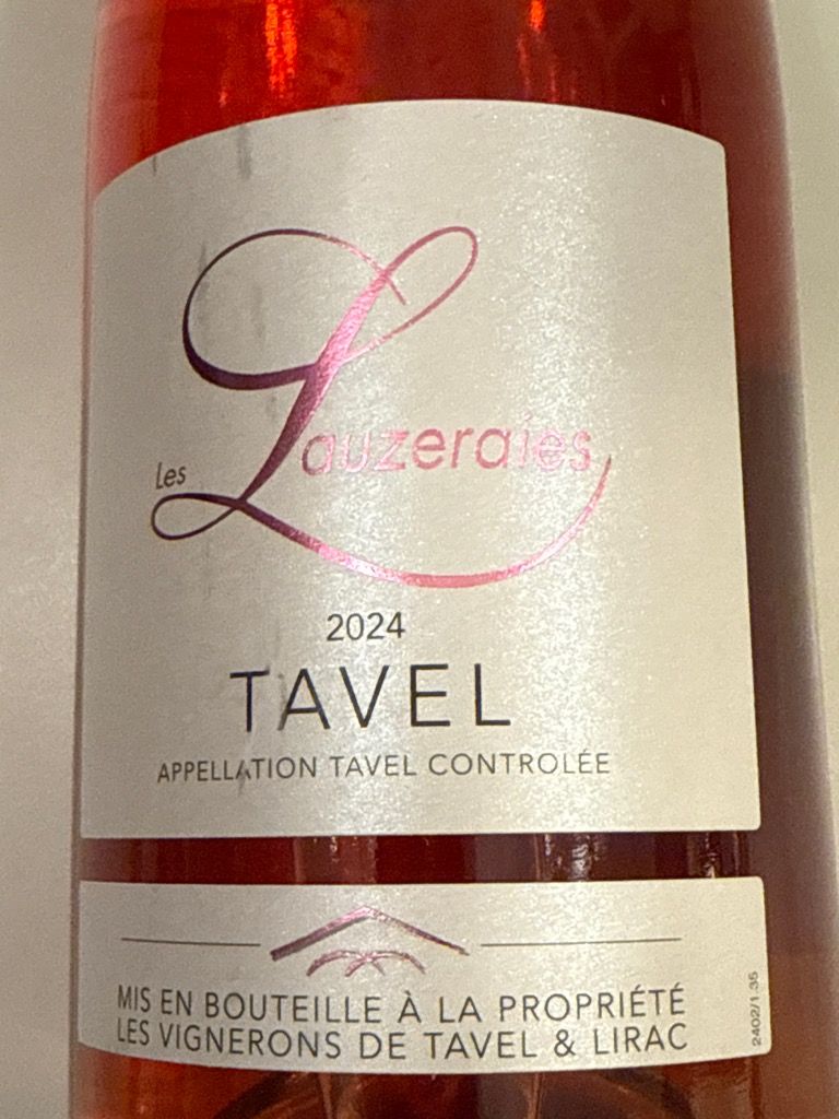2024 Les Vignerons de Tavel & Lirac Tavel Les Lauzeraies, France, Rhône ...