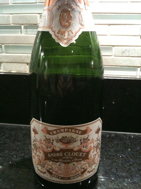 NV André Clouet Champagne Grand Cru Brut Rosé, France, Champagne ...