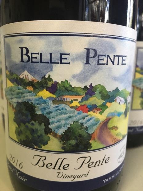 2016 Belle Pente Pinot Noir Belle Pente Vineyard, USA, Oregon ...