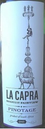 2009 Fairview Pinotage La Capra, South Africa, Western Cape - CellarTracker