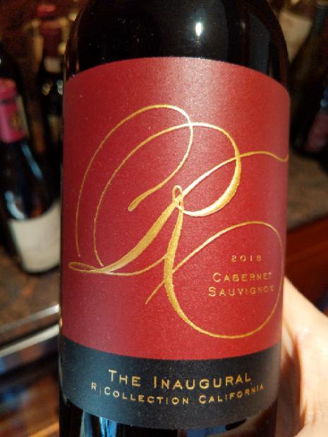 2018 Raymond Cabernet Sauvignon R Collection "The Inaugural" Lot #3 ...