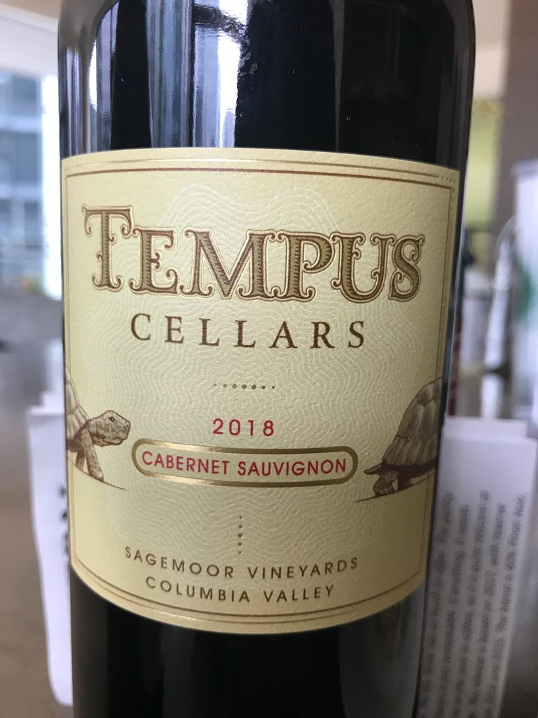 2019 Tempus Cellars Cabernet Sauvignon Sagemoor Vineyards, USA ...