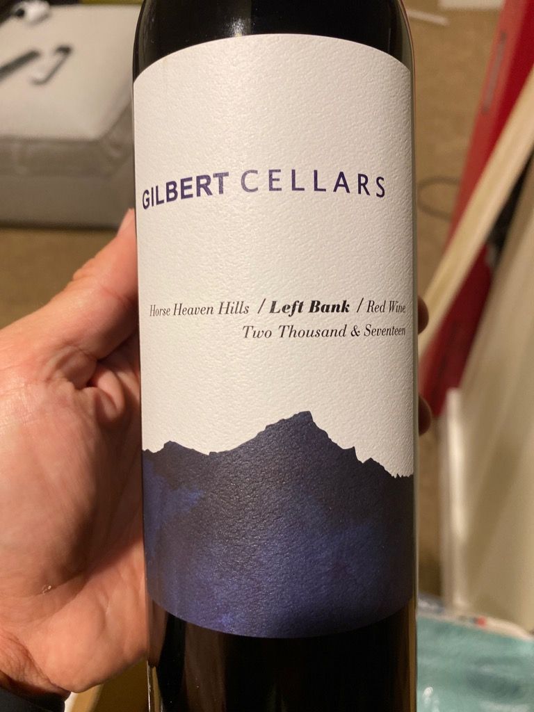 2019 Gilbert Cellars Left Bank, USA, Washington, Columbia Valley ...