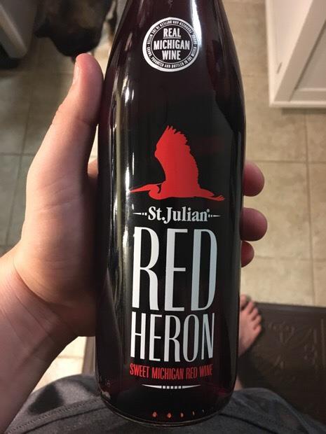 NV St. Julian Winery Red Heron, USA, Michigan - CellarTracker