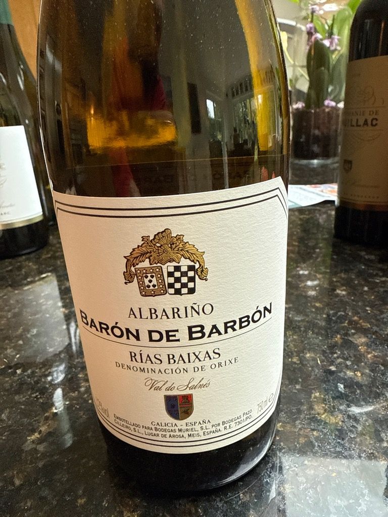 2024 Bodegas Muriel Albariño Rías Baixas Barón de Barbón, Spain ...