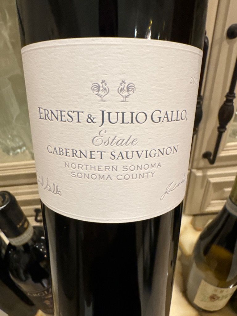 2018 Gallo Family Vineyards / Gallo of Sonoma Cabernet Sauvignon Estate ...