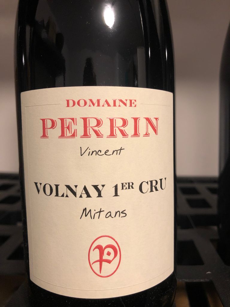 2000 Vincent Perrin Volnay 1er Cru Les Mitans, France, Burgundy, Côte de Beaune, Volnay 1er Cru ...