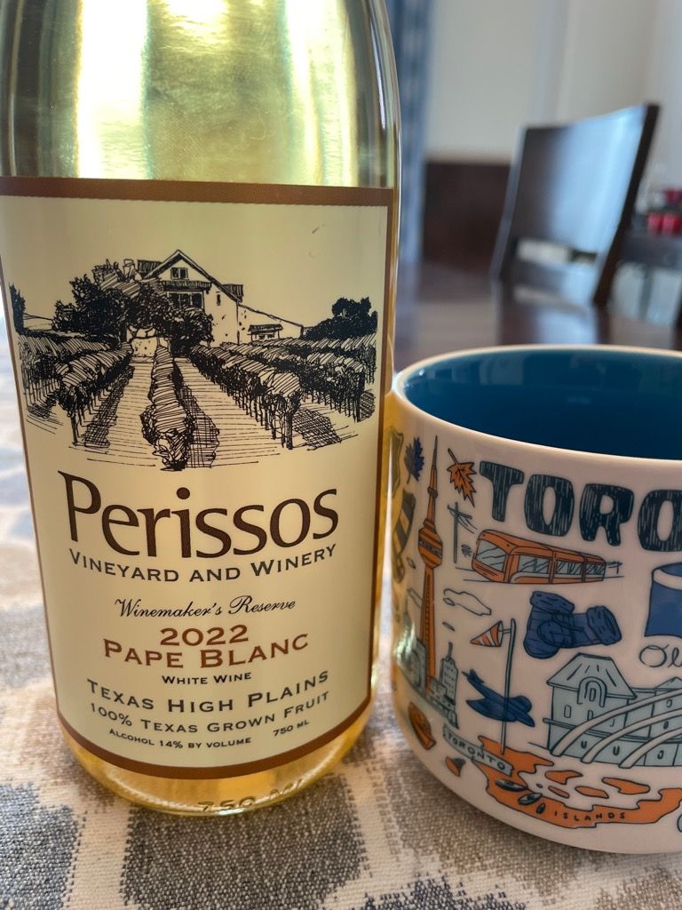 2022 Perissos Vineyard and Winery Pape Blanc, USA, Texas, Texas High ...