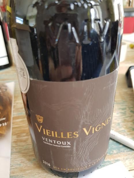 2018 Vieilles Vignes Ventoux, France, Rhône, Southern Rhône, Ventoux ...