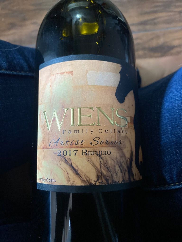 2017 Wiens Family Cellars Primitivo Artist Series Refugio, USA ...