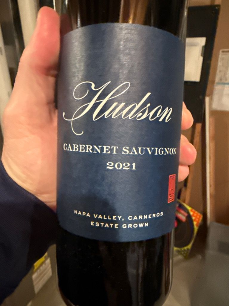 2022 Hudson Ranch Cabernet Sauvignon, USA, California, Napa / Sonoma ...