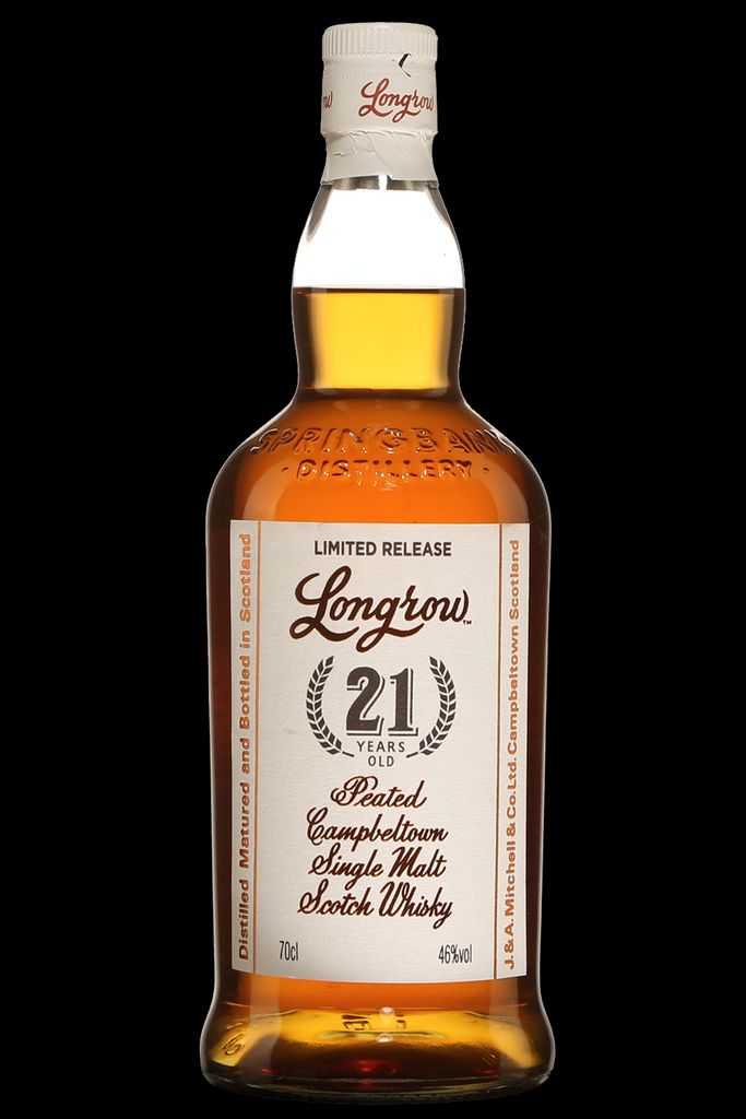1998 Springbank Longrow 21 Year Old Single Malt Scotch Whisky, 46% ...
