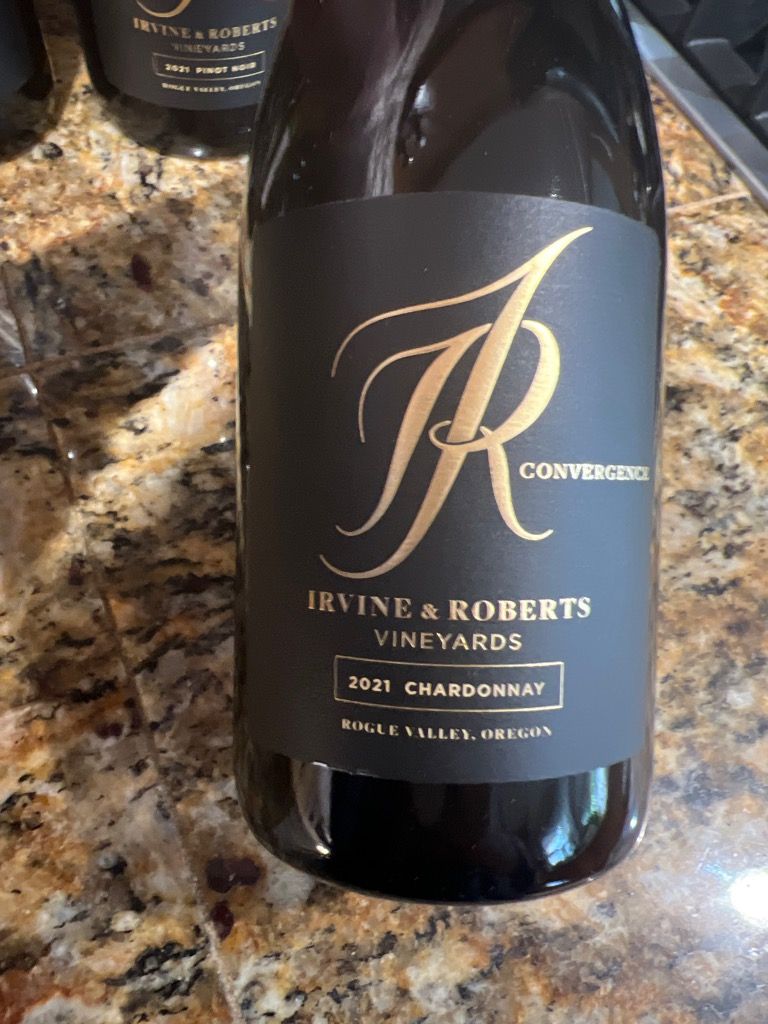 2021 Irvine & Roberts Vineyard Chardonnay Convergence, USA, Oregon ...