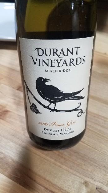 2021 Durant Vineyards Pinot Gris, USA, Oregon, Willamette Valley ...