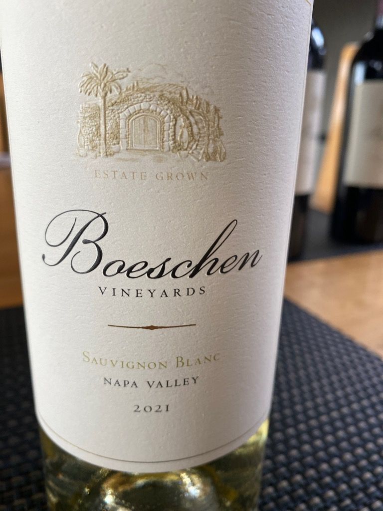 2021 Boeschen Vineyards Sauvignon Blanc, USA, California, Napa Valley ...