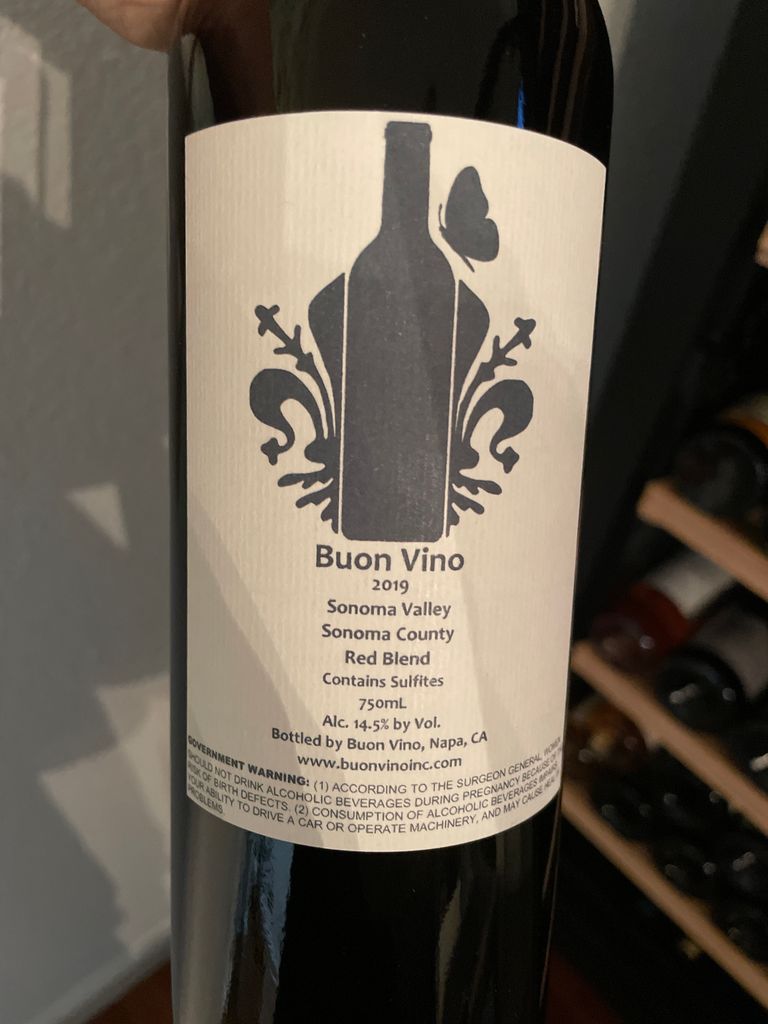 2018 Buon Vino, USA, California, Sonoma County, Sonoma Valley ...