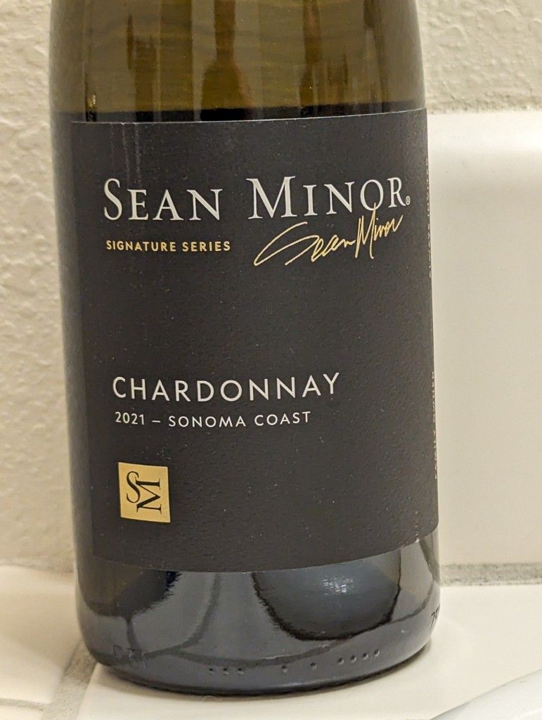2021 Sean Minor Chardonnay Signature Series, USA, California, Sonoma ...
