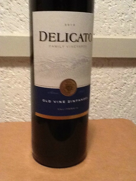 2010 Delicato Zinfandel Delicato Family Vineyards, USA, California ...