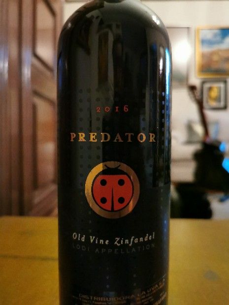 2016 Predator Old Vine Zinfandel, USA, California, Central Valley, Lodi ...