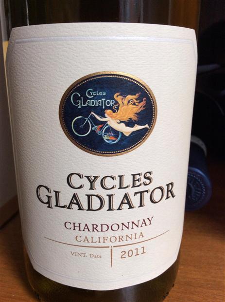 2009 Cycles Gladiator Chardonnay Central Coast, USA, California ...
