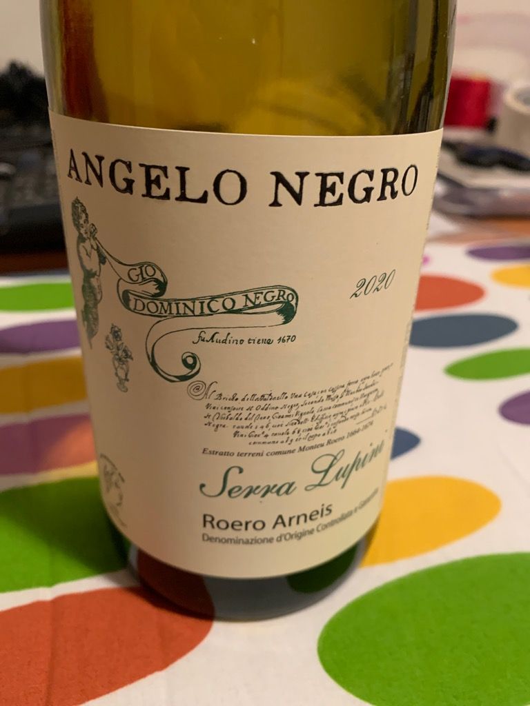 2019 Angelo Negro e Figli Roero Arneis, Italy, Piedmont, Alba, Roero ...