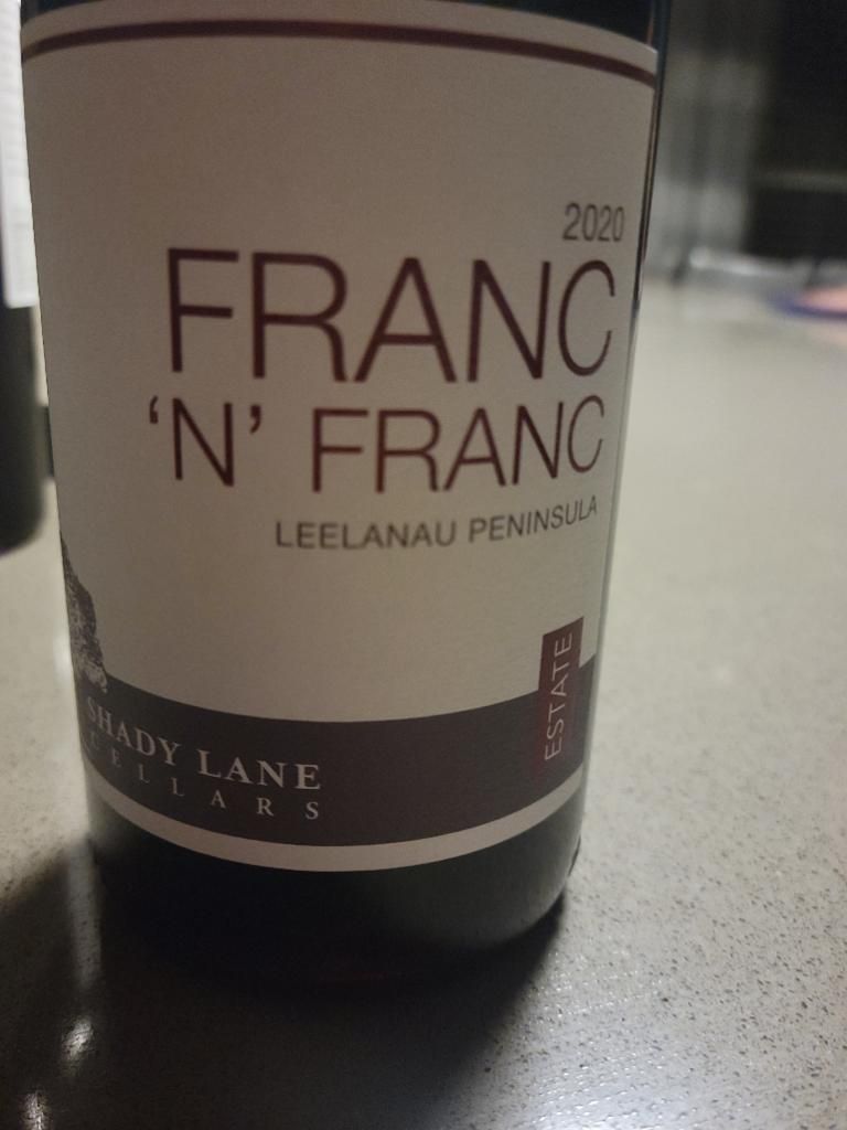 2021 Shady Lane Cabernet Franc, USA, Michigan, Leelanau Peninsula ...
