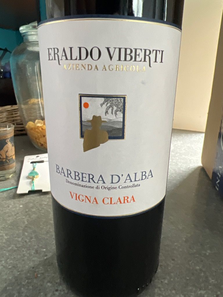 2022 Eraldo Viberti Barbera d'Alba Vigna Clara, Italy, Piedmont, Alba ...
