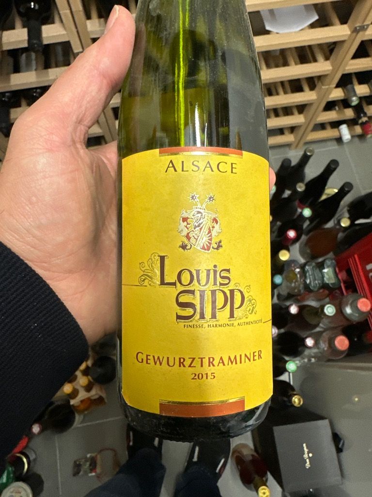 2015 Louis Sipp Gewurztraminer Osterberg, France, Alsace, Alsace Grand ...