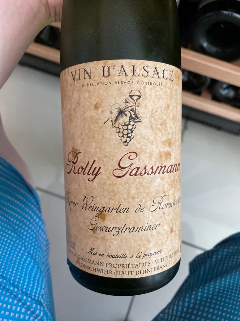 2013 Rolly Gassmann Gewurztraminer Oberer Weingarten de Rorschwihr ...
