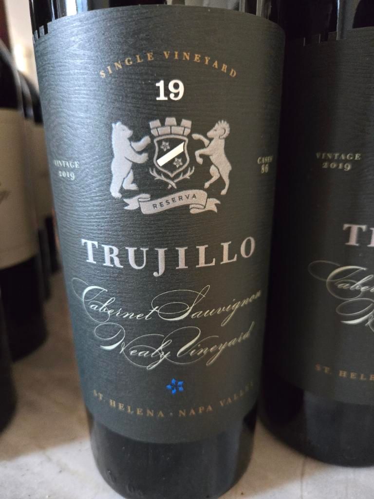 2019 Trujillo Wines Cabernet Sauvignon Healy Vineyard, USA, California ...