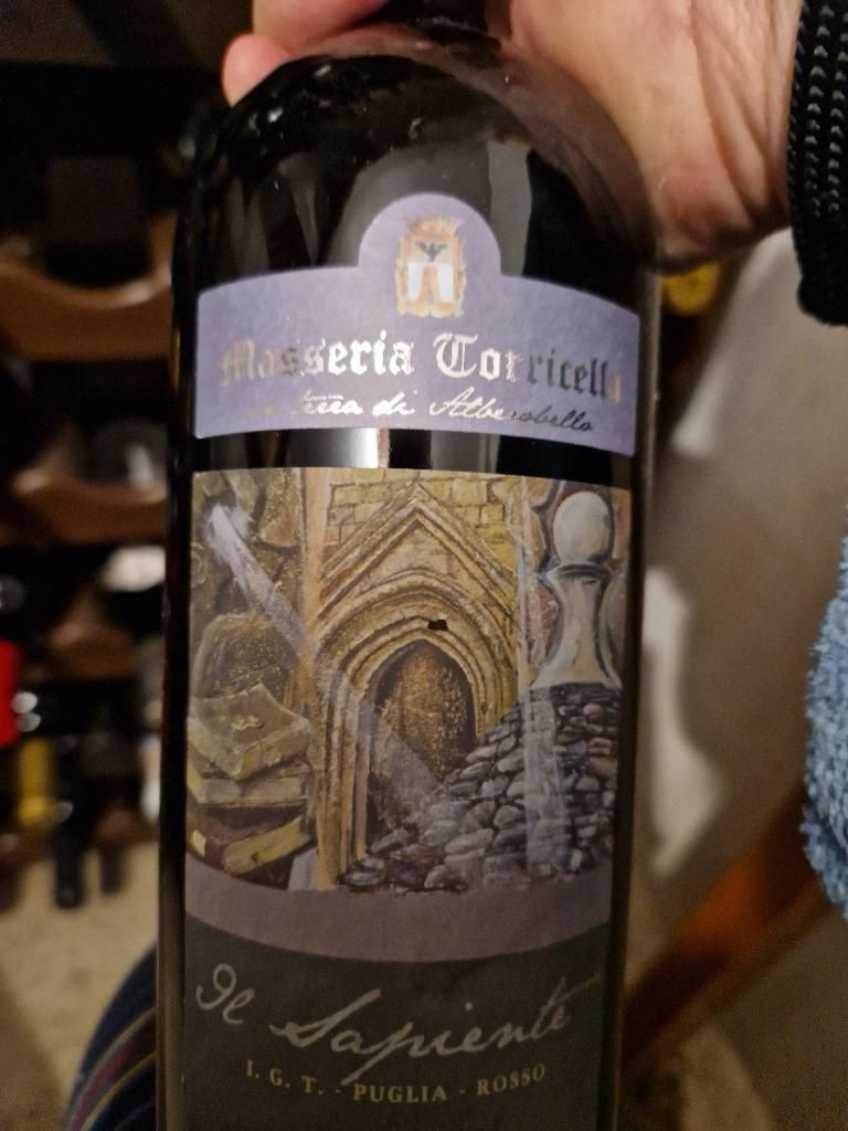 2019 Masseria Torricella Il Sapiente- Primitivo/Cab Blend Masseria ...