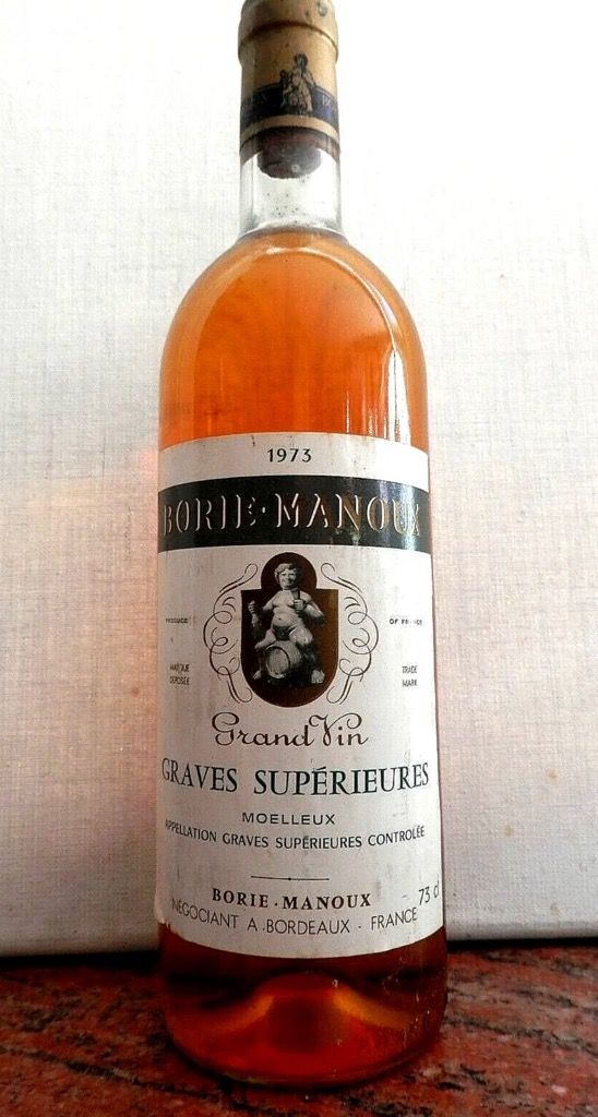 1973 Beau-Rivage (Borie Manoux) Bordeaux Blanc, France, Bordeaux ...
