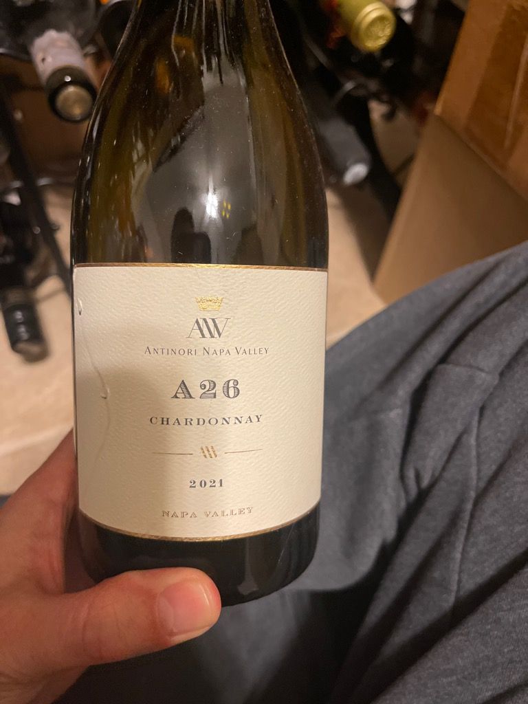 2021 Antinori Napa Valley Chardonnay Block A26, USA, California, Napa ...