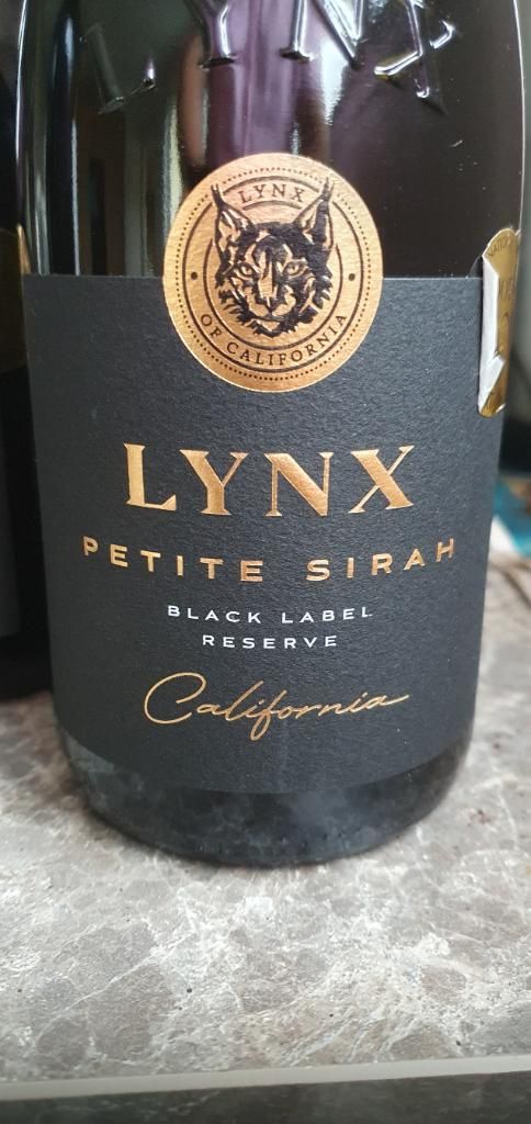 2022 House of Big Wines Petite Sirah Black Label Lynx of California, USA, California - CellarTracker