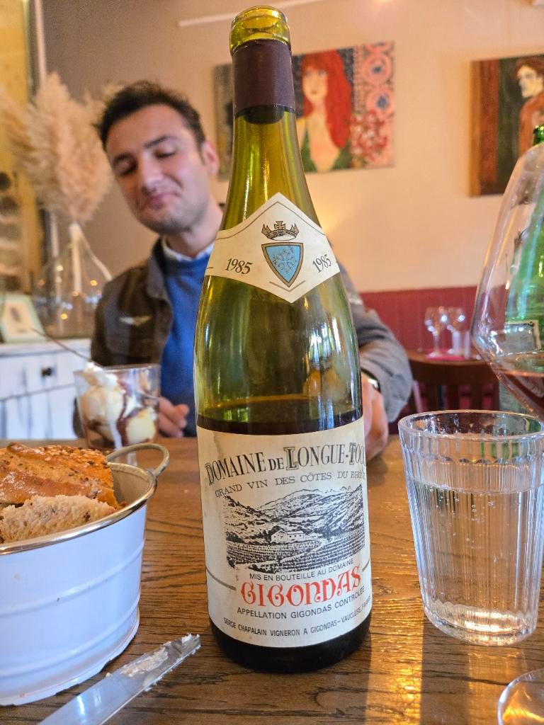 1985 Domaine de Longue Toque Gigondas, France, Rhône, Southern Rhône ...