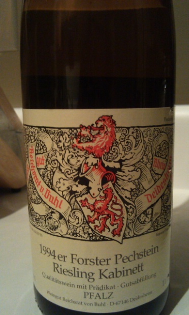 2002 Reichsrat Von Buhl Forster Pechstein Riesling Kabinett, Germany, Pfalz - CellarTracker