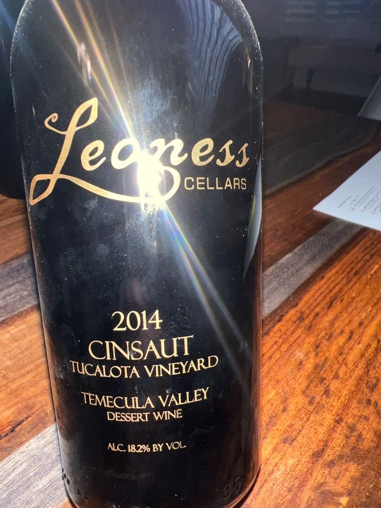 2016 Leoness Cellars Cinsaut Dessert Wine Tucalota Vineyard, USA ...