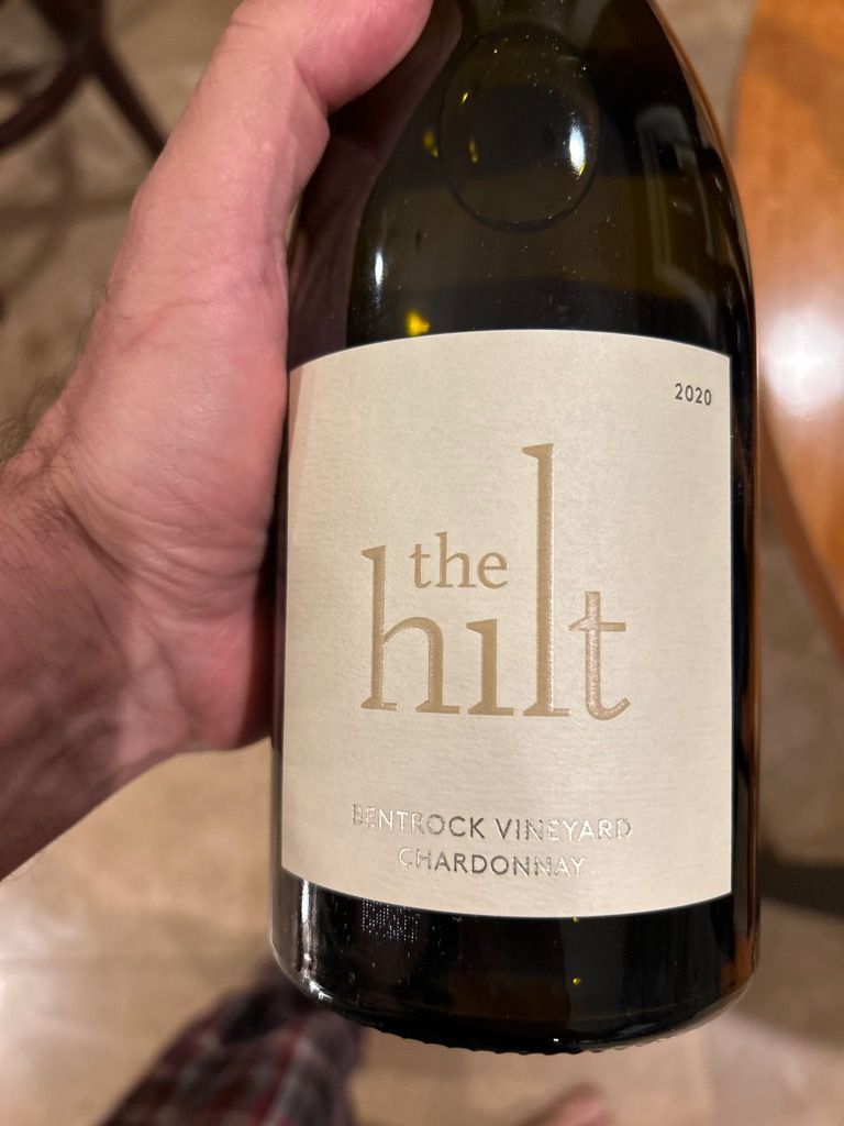 2020 The Hilt Chardonnay Bentrock, USA, California, Central Coast, Sta ...