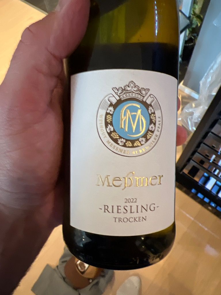 2021 Meßmer Riesling trocken, Germany, Pfalz - CellarTracker