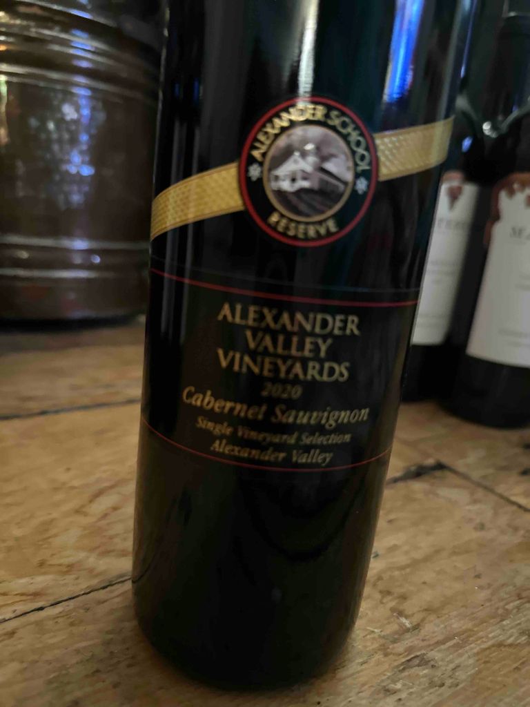 2021 Alexander Valley Vineyards Cabernet Sauvignon Single Vineyard ...