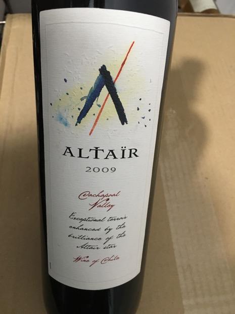 2009 Altaïr Vineyards & Winery Altaïr, Chile, Rapel Valley, Cachapoal ...
