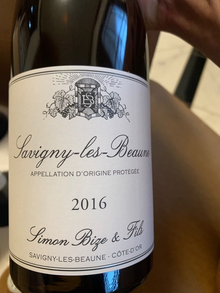 2016 Simon Bize Savigny-lès-Beaune 1er Cru Aux Vergelesses Blanc ...