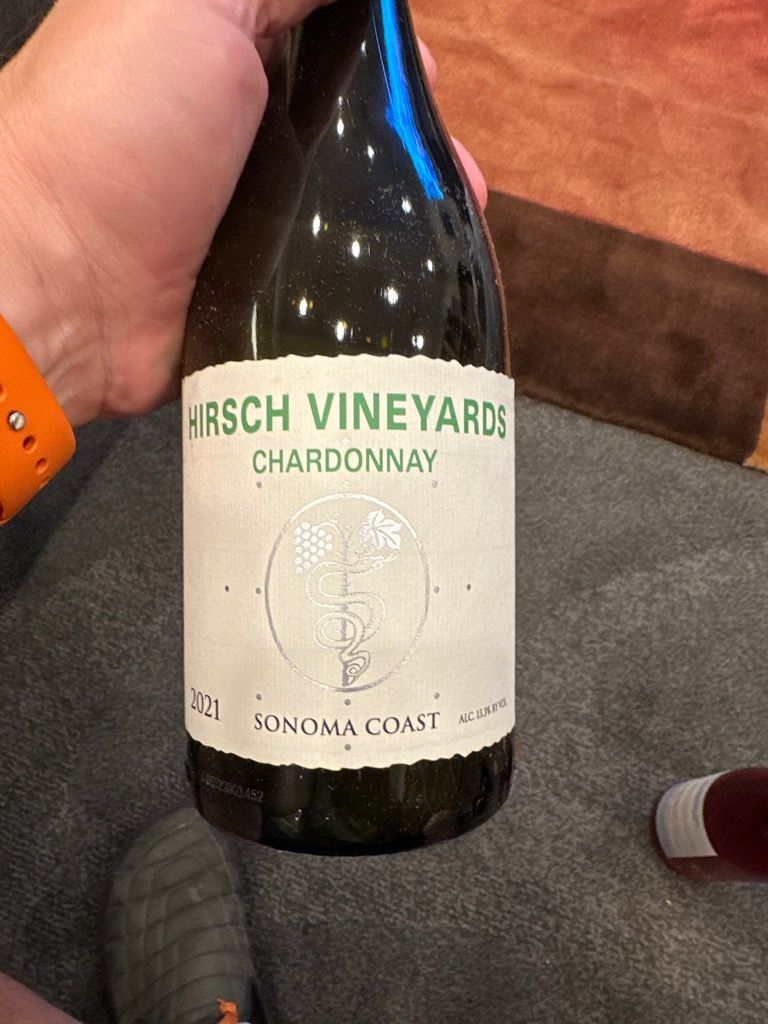 2021 Hirsch Vineyards Chardonnay, USA, California, Sonoma County ...