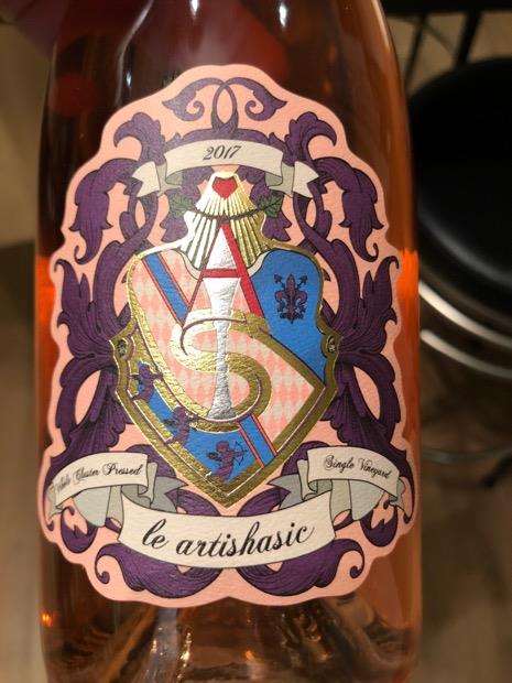 2015 WINEXYZ Le Artishasic Rosé Shake Ridge Vineyards, USA, California ...