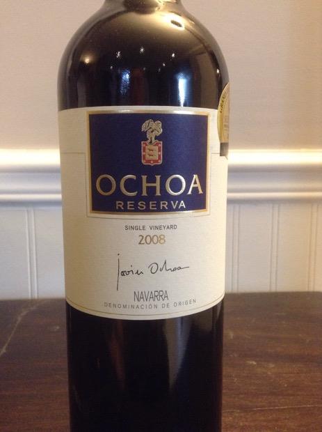 2006 Bodegas Ochoa Navarra Reserva, Spain, Navarra - CellarTracker