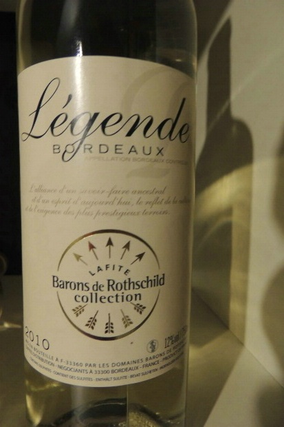 2010 Barons de Rothschild (Lafite) Bordeaux Legende Blanc, France ...