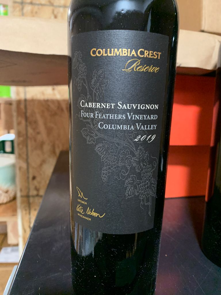 2020 Columbia Crest Cabernet Sauvignon Reserve Four Feathers Vineyard ...