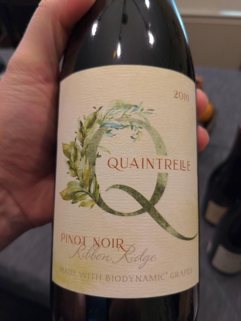 2019 Quaintrelle Pinot Noir Ribbon Ridge, USA, Oregon, Willamette ...