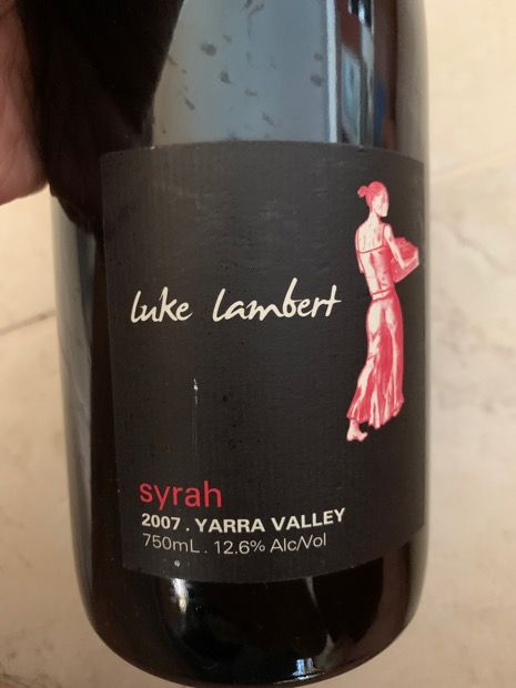 2007 Luke Lambert Syrah, Australia, Victoria, Port Phillip, Yarra ...